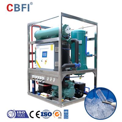 China R404a 5 Ton Per Day Tube Ice Machine Commercial Ice Maker Uniform Thickness for sale