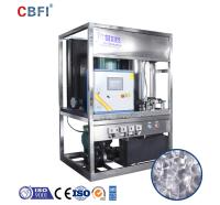 China Single Phase Air Cooling Tube Ice Machine 1 Ton 24hrs 1000kg Dorin Compressor for sale