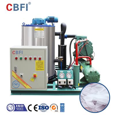 China Stainless Steel 304 Flake Ice Maker 1-60 Ton 24h Fully Automatic for Supermarket for sale