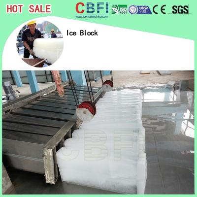 China - 8℃ Piston  Compressor Ice Block Machine For Fishery / Vegetables / Meat Cooling for sale