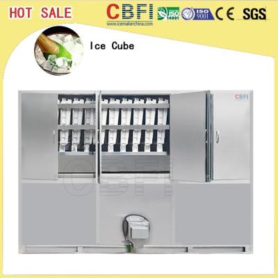 China 380V 50Hz 3P 5 Ton Ice Cube Machine With Low Power Consumption for sale