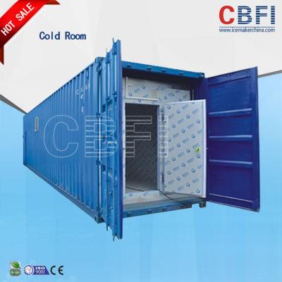 China Color Steel Panel Cold Room -18 to -25 for Fish and Meat with Sliding Door 50mm for sale