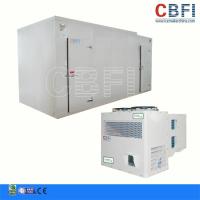 China 50HP Screw Type Double Stage Commercial Blast Freezer Air Water Cooling 380V for sale