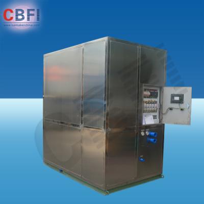 China 5 Tons Plate Ice Machine with PLC Control for Fishery Energy Saving 60KWH per Ton for sale