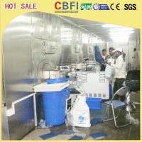 China Industrial Cube Ice Machine 1-20 Ton Daily Capacity R507 R404a Edible Ice for sale