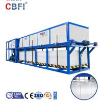 China Industrial Direct Cooling Block Ice Machine 1-30 Tons 24hrs with PLC Control and Automatic Packing System for sale