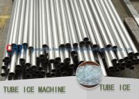 China Stainless Steel 304 Evaporator Ice Tube Making Machine Germany  Compressor for sale