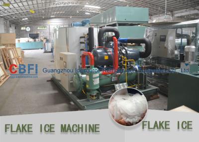 China Heavy Duty Flake Ice Machine for Fishery 500kg to 30 Ton 24hrs Stainless Steel for sale