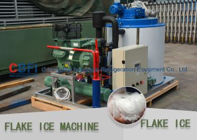 China One Year Warranty Flake Ice Making Machine With  Compressor 220V / 60HZ / 3P for sale