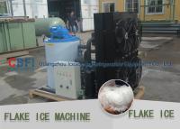China Different Capacity 500kg - 30000kg Flake Ice Maker Air Cooled / Water Cooled for sale