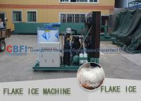 China Different Capacity 500kg - 30000kg Flake Ice Maker Air Cooled / Water Cooled for sale