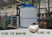 China Germany Siemens PLC Flake Ice Machine 1 Mm - 2 Mm Flake Ice Making Machine for sale