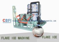China Pharmaceuticals Industrial Flake Ice Machine 1 mm - 2 mm Flake Ice Making Machine for sale