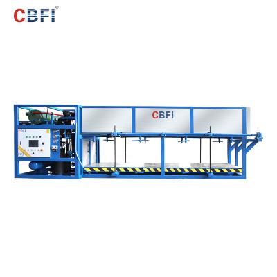 China Heavy Duty 5 Tons Industrial Ice Block Making Machine Evaporative Cooling for sale