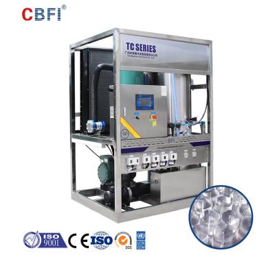 China 3 Ton Tube Ice Maker 3000kg Daily Capacity Automatic Ice Machine 80 kWh per Ton for sale