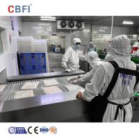 China IQF Spiral Quick Freezer 1200mm-4550mm Cage Diameter 220V 50HZ Industrial for sale