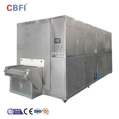 China Industrial IQF Tunnel Freezer for Vegetables and Fruits 100-3000kg/h SUS304 for sale