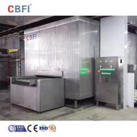China Industrial IQF Tunnel Freezer for Vegetables and Fruits 100-3000kg/h SUS304 for sale