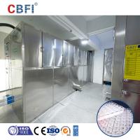 China 10 Tons Industrial Ice Cube Making Machine Automatic Edible Ice Machine For Banquet Halls for sale