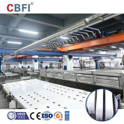 China R507 R404a Saltwater Block Ice Machine 50kg 100kg for Meat Fish Cooling for sale