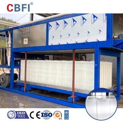 China 5 Ton Containerized Direct Cooling Block Ice Plant 10000 kg Daily Capacity Commercial Ice Maker for sale