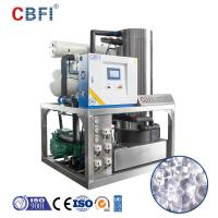 China 5 Tons per Day Tube Ice Machine R507 R404a Refrigerant Large Output Industrial Ice Maker for sale