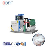 China Stainless Steel Flake Ice Machine 1-40T Daily Output for Aquatic Meat Preservation for sale