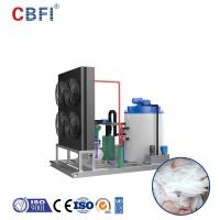 China Industrial Stainless Steel Flake Ice Maker Machine 500kg Capacity for Fishing Boat Sea Water for sale