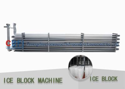 China Energy Saving Block Ice Machine Coil Pipe Evaporator with German  Compressor for sale