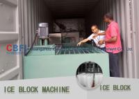 China Stainless Steel 304 Ice Block Machine Germany  / Tanwai Hanbell Compressor for sale