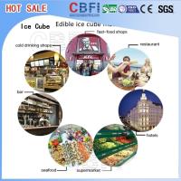 China Fast Frozen Ice Cube Making Machine Crystal / Clear Ice Maker Stainless Steel 304 for sale