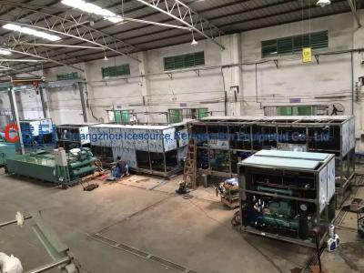 China Large Daily Capacity Commercial Ice Cube Machine Air Cooling / Water Cooling for sale