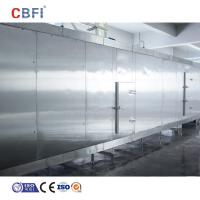 China 1000KG/H IQF Tunnel Quick Freezer Flash Shock Freezing Equipment for Fish Pork Meat for sale
