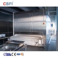 China 1000KG/H IQF Tunnel Quick Freezer Flash Shock Freezing Equipment for Fish Pork Meat for sale