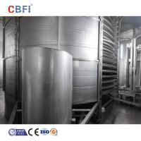 China Industrial Spiral Quick Freezer 500kg Capacity for Frozen Croissant Pizza Egg Tart Bakery Line for sale