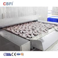 China Industrial Frozen Meat Tunnel Air Blast Freezer IQF Quick Freezing Machine 500kg Capacity for sale