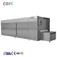 China Factory Customized IQF Blast Tunnel Freezer 500kg/h Food Processing Equipment for sale