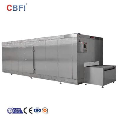 China Factory Customized IQF Blast Tunnel Freezer 500kg/h Food Processing Equipment for sale