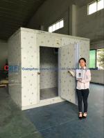 China CE 2 Ton 4 Hrs Commercial Blast Freezer Unit For Chicken Processing Room for sale