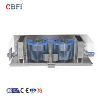 China Belt IQF Spiral Quick Blast Freezer 500kg/h for Pasta Vegetables Shrimp Food Freezing Machine for sale