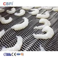 China Efficient Brine And Quick Tunnel Freezer Machine For Shrimp Freezing for sale