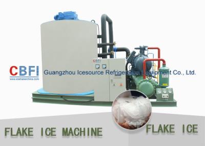 China Customized 10 Ton Flake Ice Machine CBFI Compressor R507 Refrigerant 76.1kW for sale