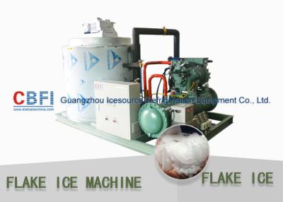 China Touch Screen Flake Ice Maker 0.5-10 Ton 24H German Compressor Water Cooling for sale