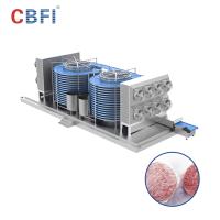 China Air Cooling Quick Spiral Freezer Machine For Oyster for sale