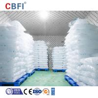 China R404A Air Cooling Ice cube Maker With Frascold Compressor for sale