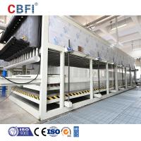 China High Capacity Ice Block Making Machine With PLC Control And 3-200ton/day Capacity for sale