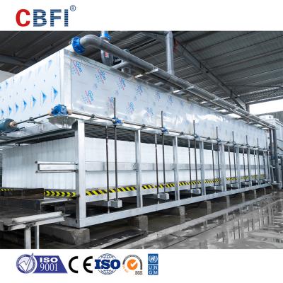 China Stainless Steel PLC Controlled Ice Block Machine 3-200ton/day Air or Water Cooled for sale