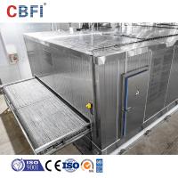 China IQF Tunnel Freezer 380V 50Hz Quick Freezing 304 Stainless Steel for sale
