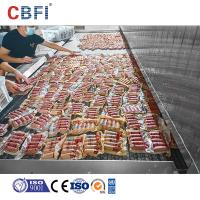 China IQF Tunnel Freezer 380V 50Hz Quick Freezing 304 Stainless Steel for sale