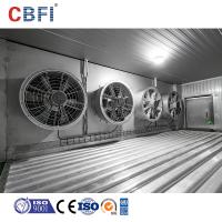 China Stainless Steel Evaporator Quick Tunnel Freezer Customized Capacity 2-4 Min Freezing Time for sale